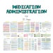 Medication Administration Nursing Notes - Etsy