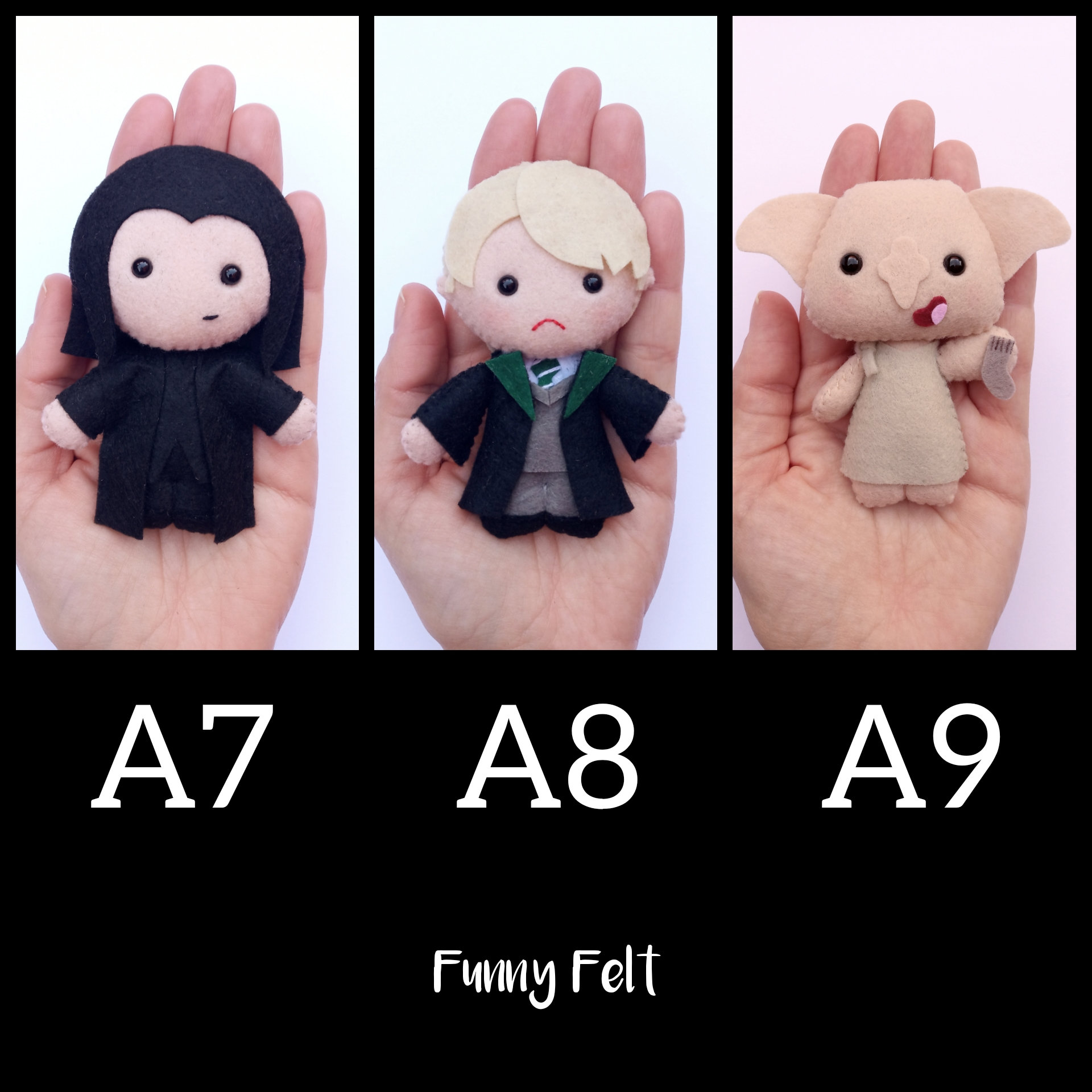 Wizard Christmas Ornaments, Tree Ornaments for Christmas, Wizard Felt ...