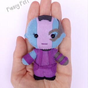 Guardians of the Galaxy Felt Figure, Superhero Christmas Ornaments ...