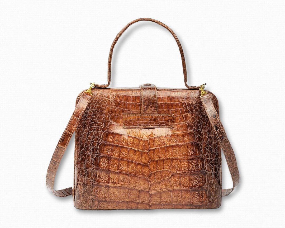 Authentic Chic Alligator Handbag Perfect Gift for Wife, Valentine's ...