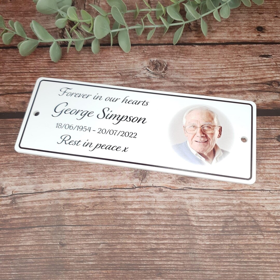 Memorial Plaque - Etsy