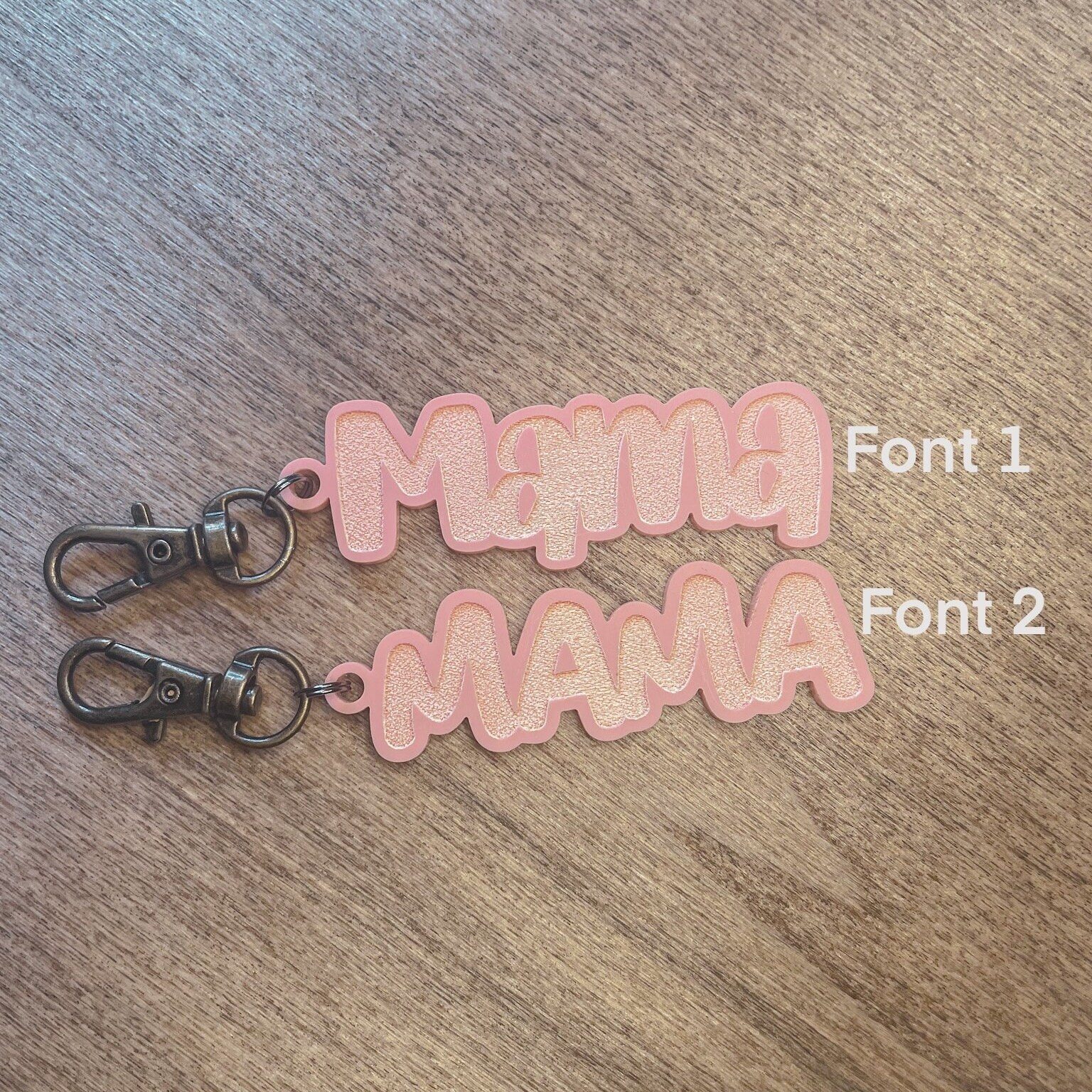 Custom Acrylic Mama Keychain With Kid and Pet Names - Etsy