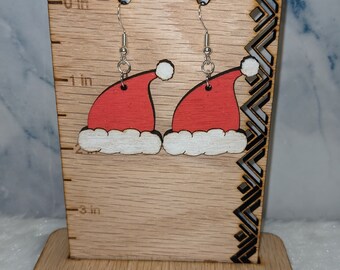 St. Patrick's Day Felt Back Leprechaun Hat Dangle Earrings - Etsy