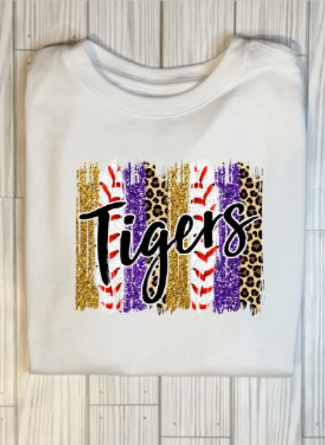 Purple and Gold, LSU Baseball, LSU Softball, GEAUX Tigers - Etsy
