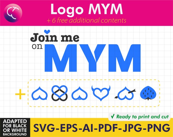 MYM Logo 6 Additional Content Offered Adult Industry - Etsy