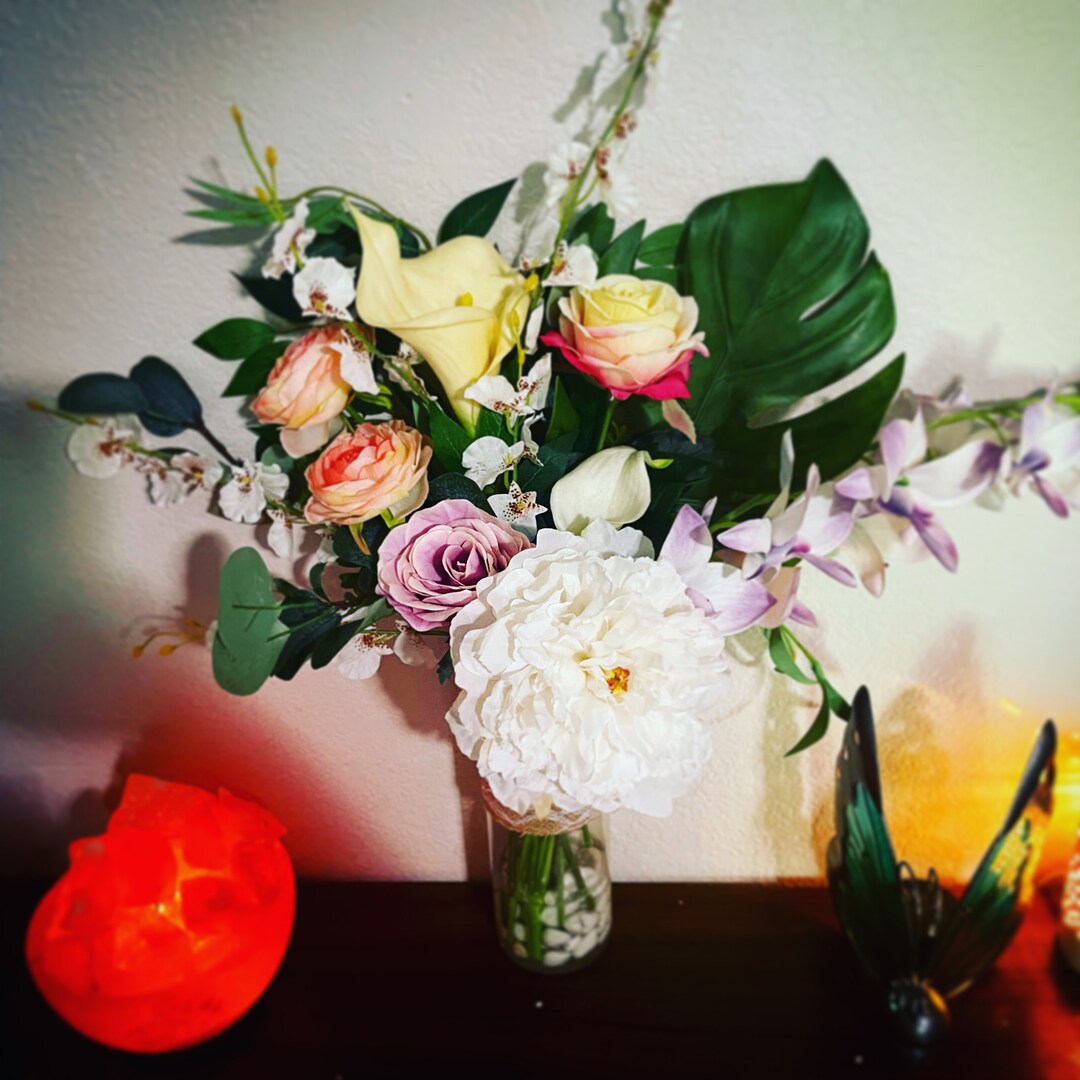 Beach Babe Faux Flower Arrangement - Etsy UK