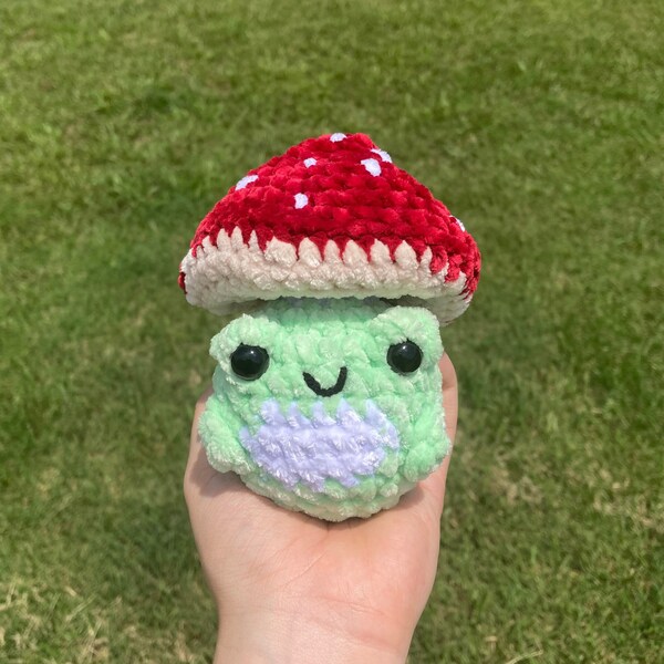 Poppable Mushroom Plush - Etsy