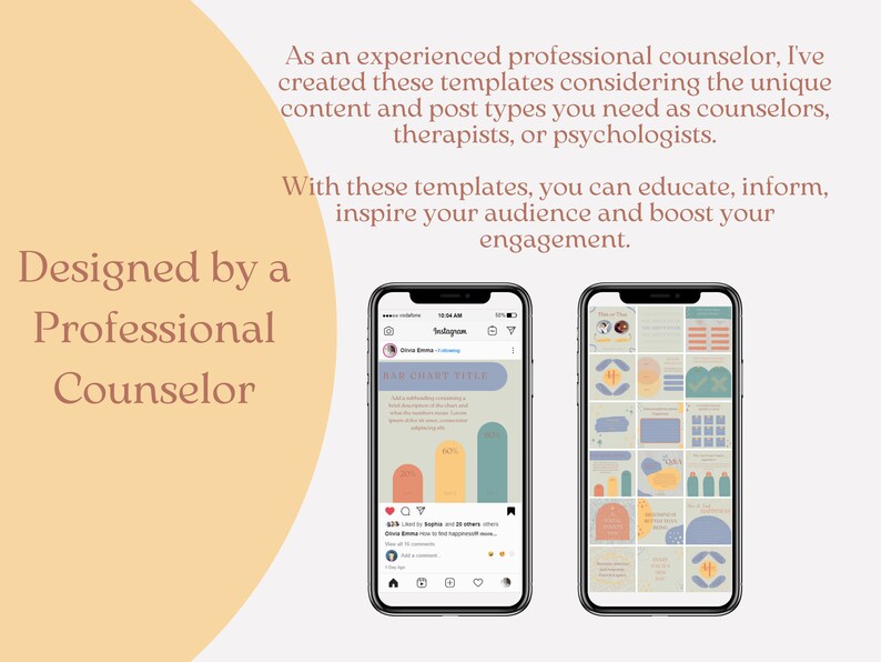 Instagram Template Mental Health Therapist Instagram Post Template ...