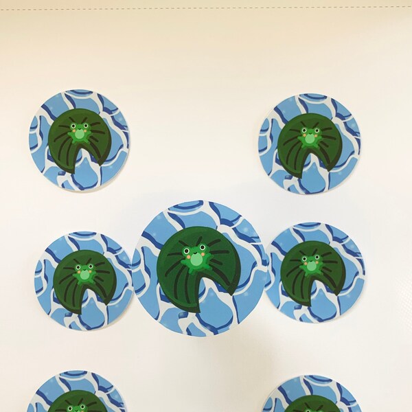 Lily Pad Sticker - Etsy