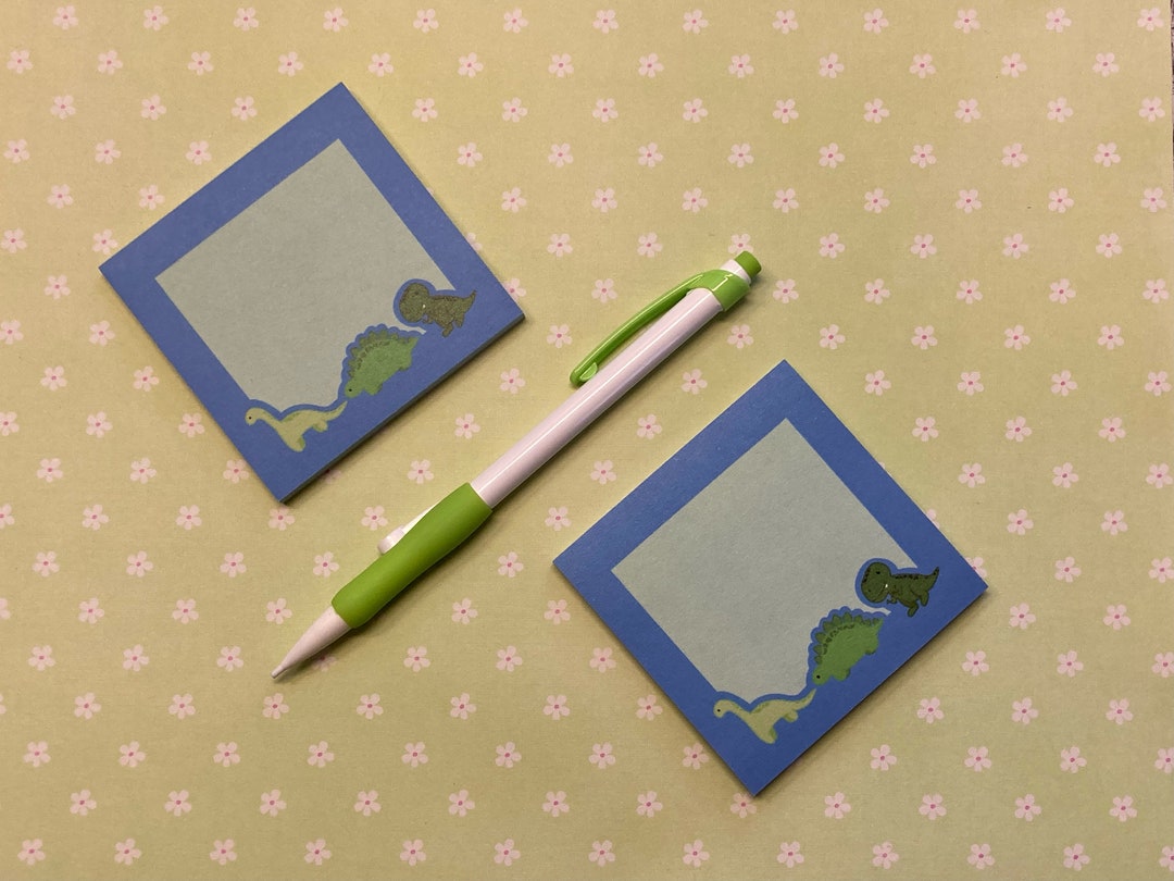 Cute Dino Dinosaurs Design Post It Notes Brand Sticky Notes From Work ...