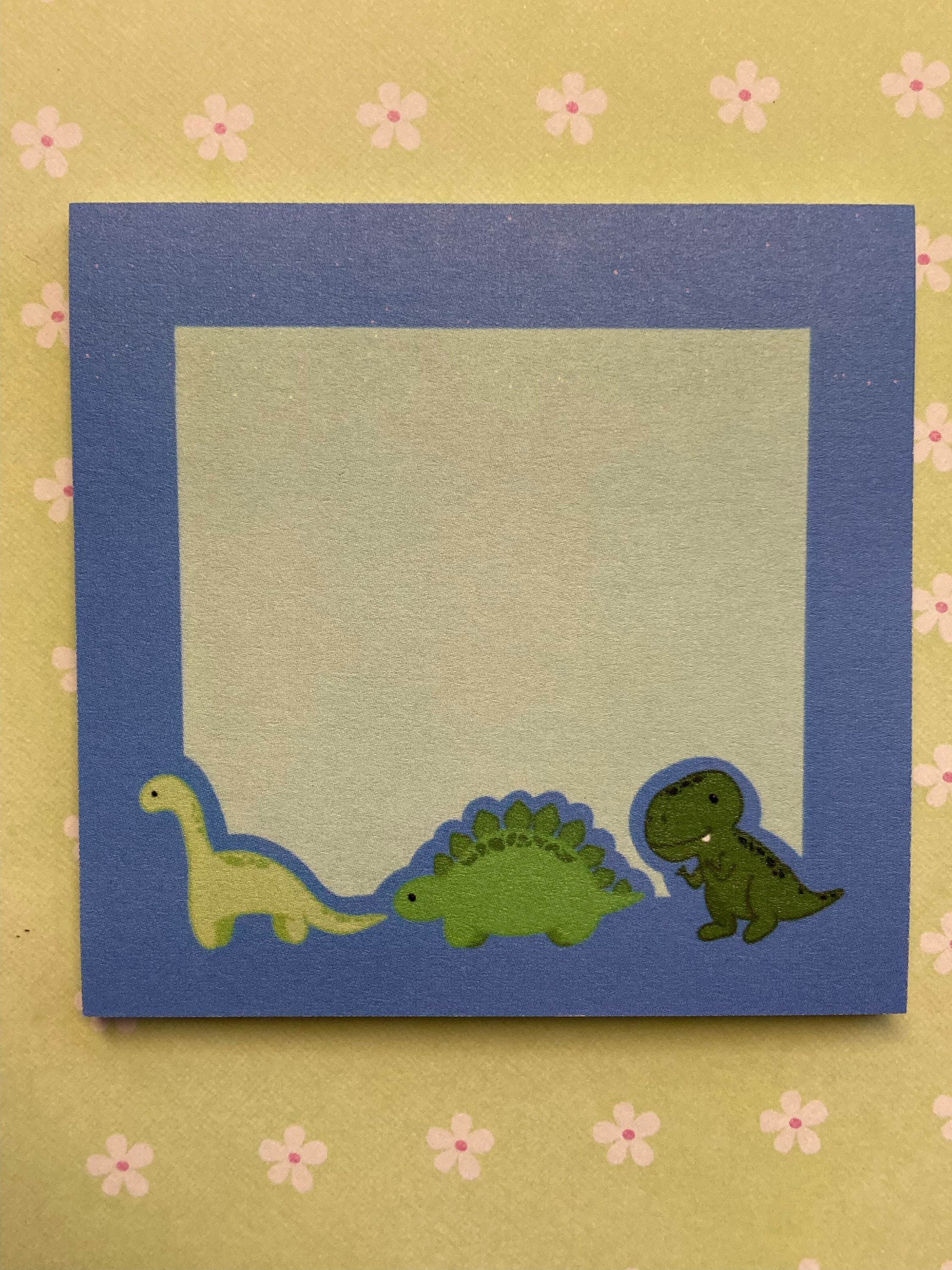 Cute Dino Dinosaurs Design Post It Notes Brand Sticky Notes From Work ...