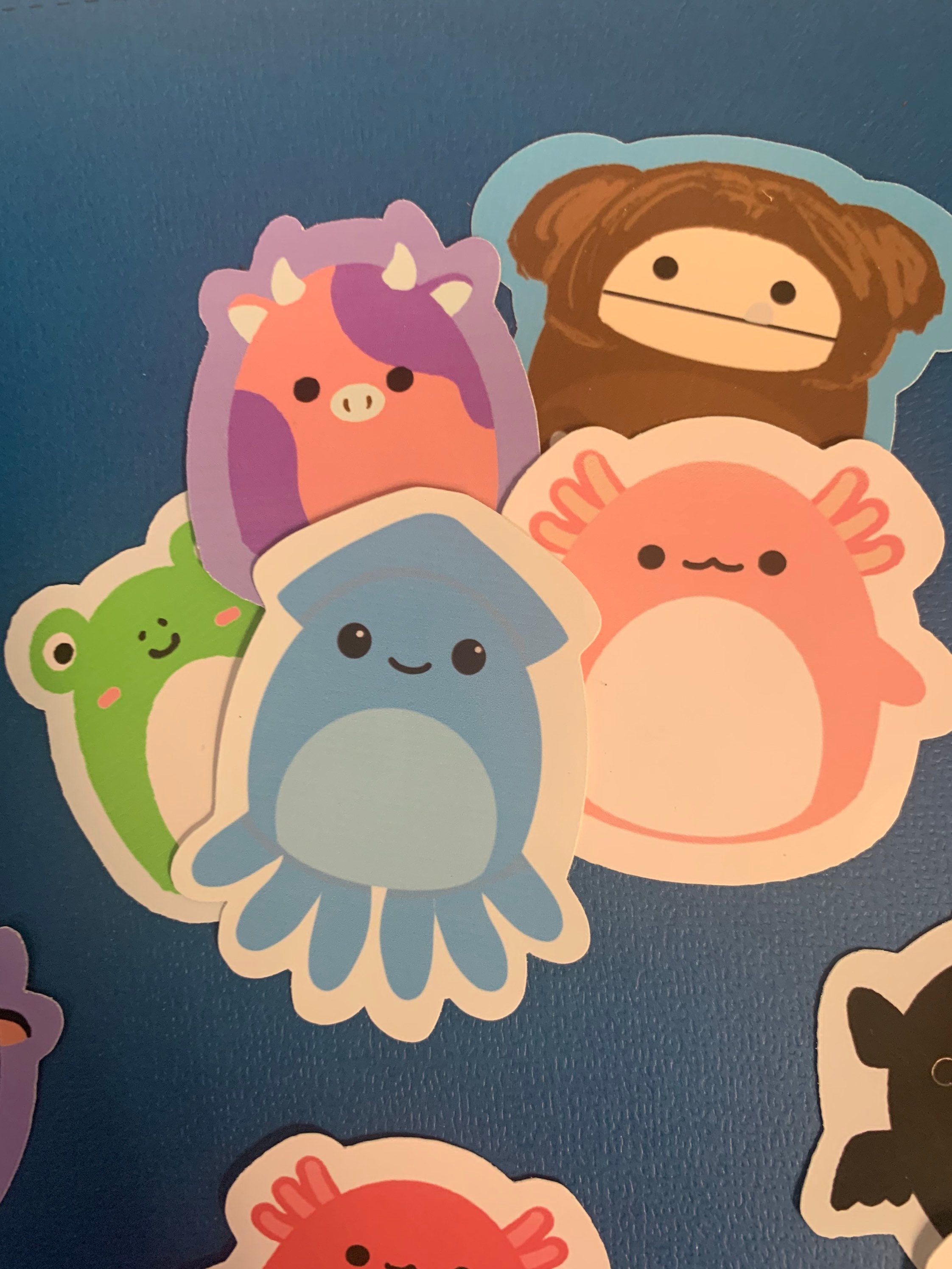 Cute ASSORTED Random SQUISHMALLOW STICKER Packs, Squish Inspired, Pack ...