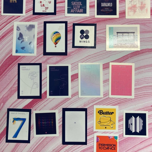 Bts Album Stickers - Etsy