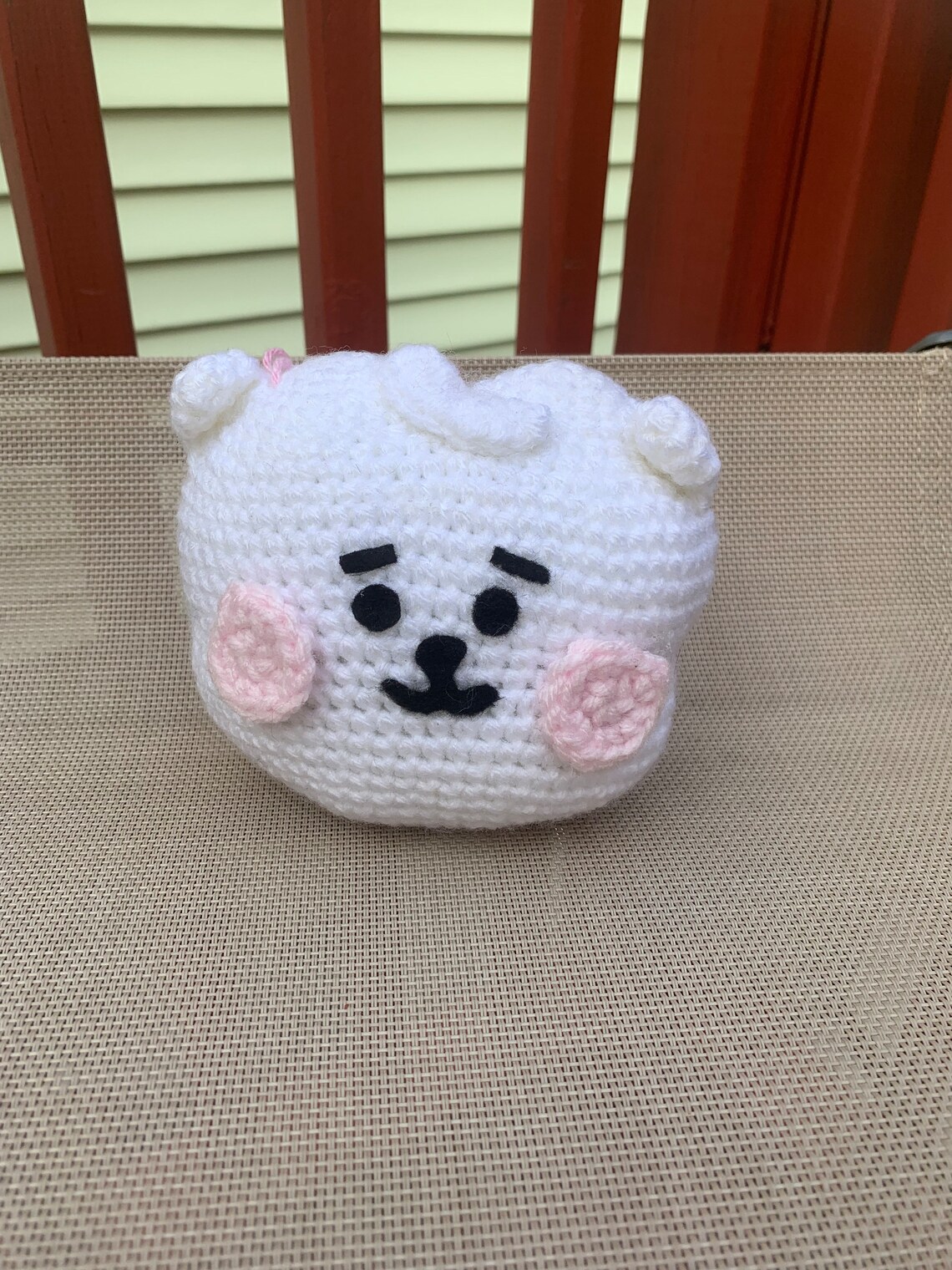 Crochet BT21 Baby RJ Inspired Plush Amigurumi Bts Cute Alpaca - Etsy