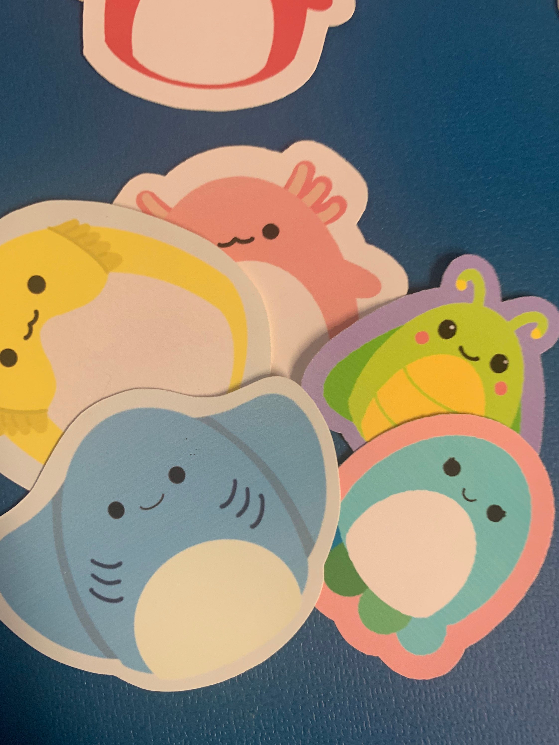 Cute ASSORTED Random SQUISHMALLOW STICKER Packs, Squish Inspired, Pack ...