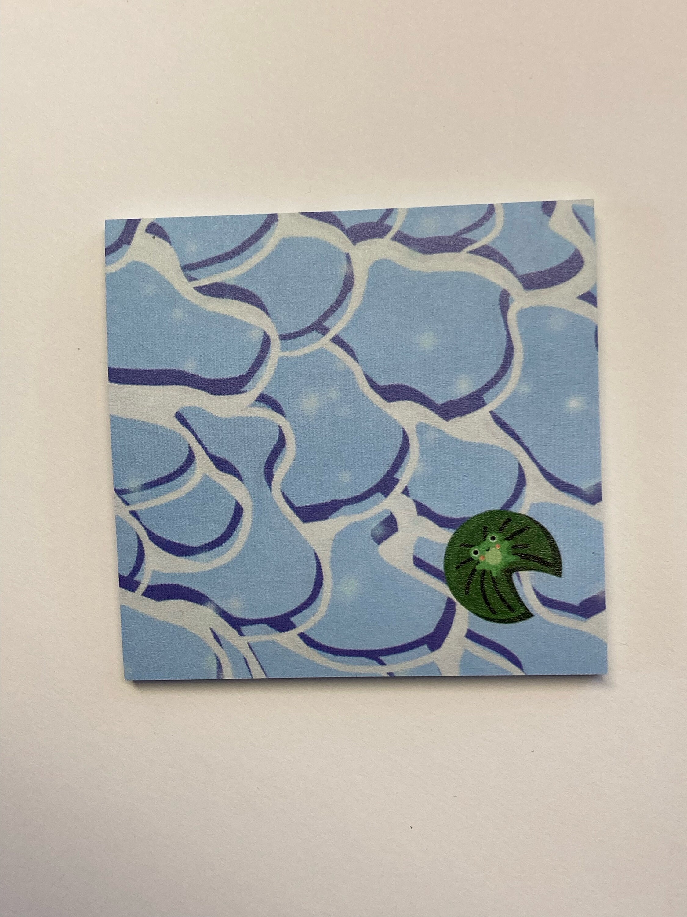 Cute Lily Pad Green Frog Froggy Design Post It Notes Brand Sticky Notes ...