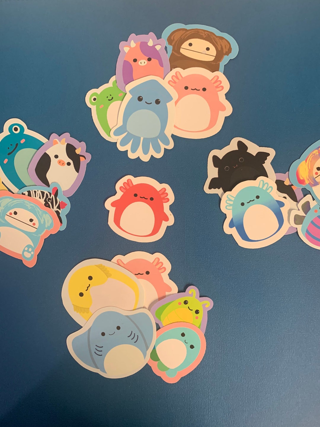 Cute ASSORTED Random SQUISHMALLOW STICKER Packs, Squish Inspired, Pack ...