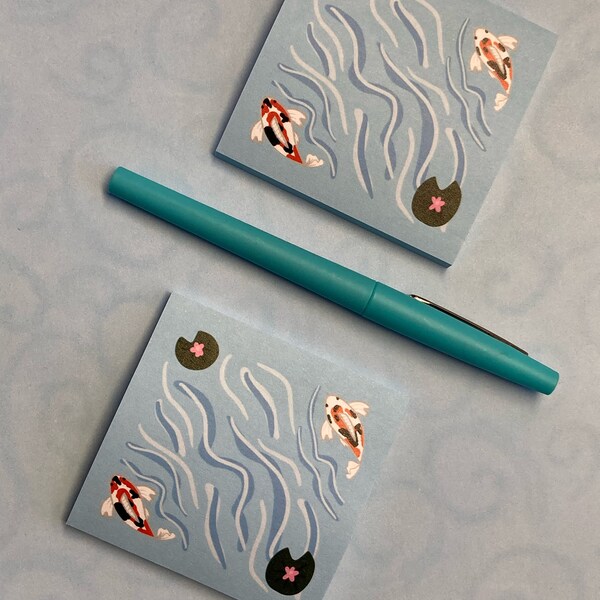 Koi Fish Pond - Etsy