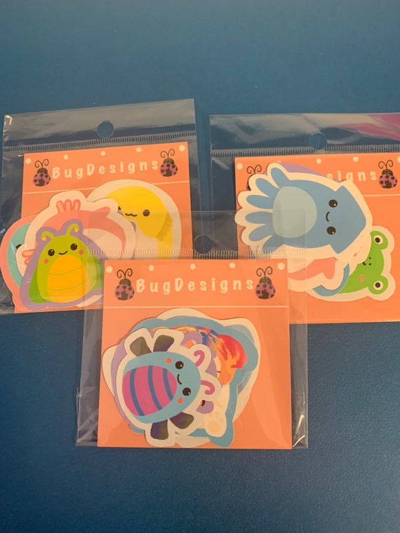 Cute ASSORTED Random SQUISHMALLOW STICKER Packs Squish - Etsy
