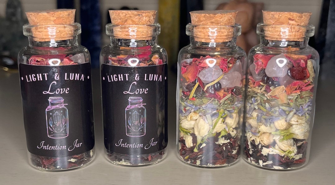 Love Intention Jar Intention Jar Spell Jar Intention Jar - Etsy