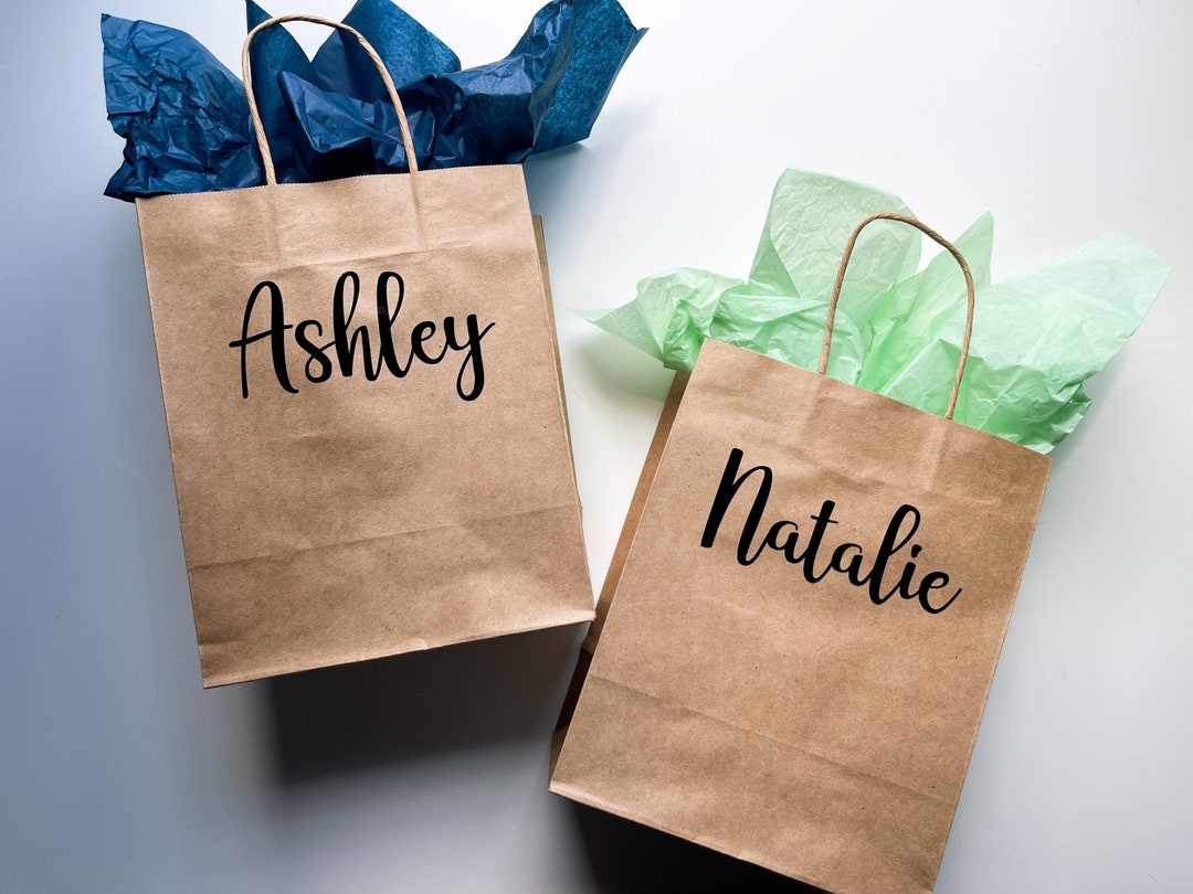 Personalized Gift Bags/favor Bags - Etsy
