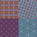 Purple and Teal Seamless Digital Paper, Use for Scrapbooking, Computer ...