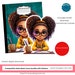 Cute African American Girl Back-to-school Digital Composition Book ...