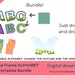 Alphabet Drag and Drop Frame Bundle - Etsy