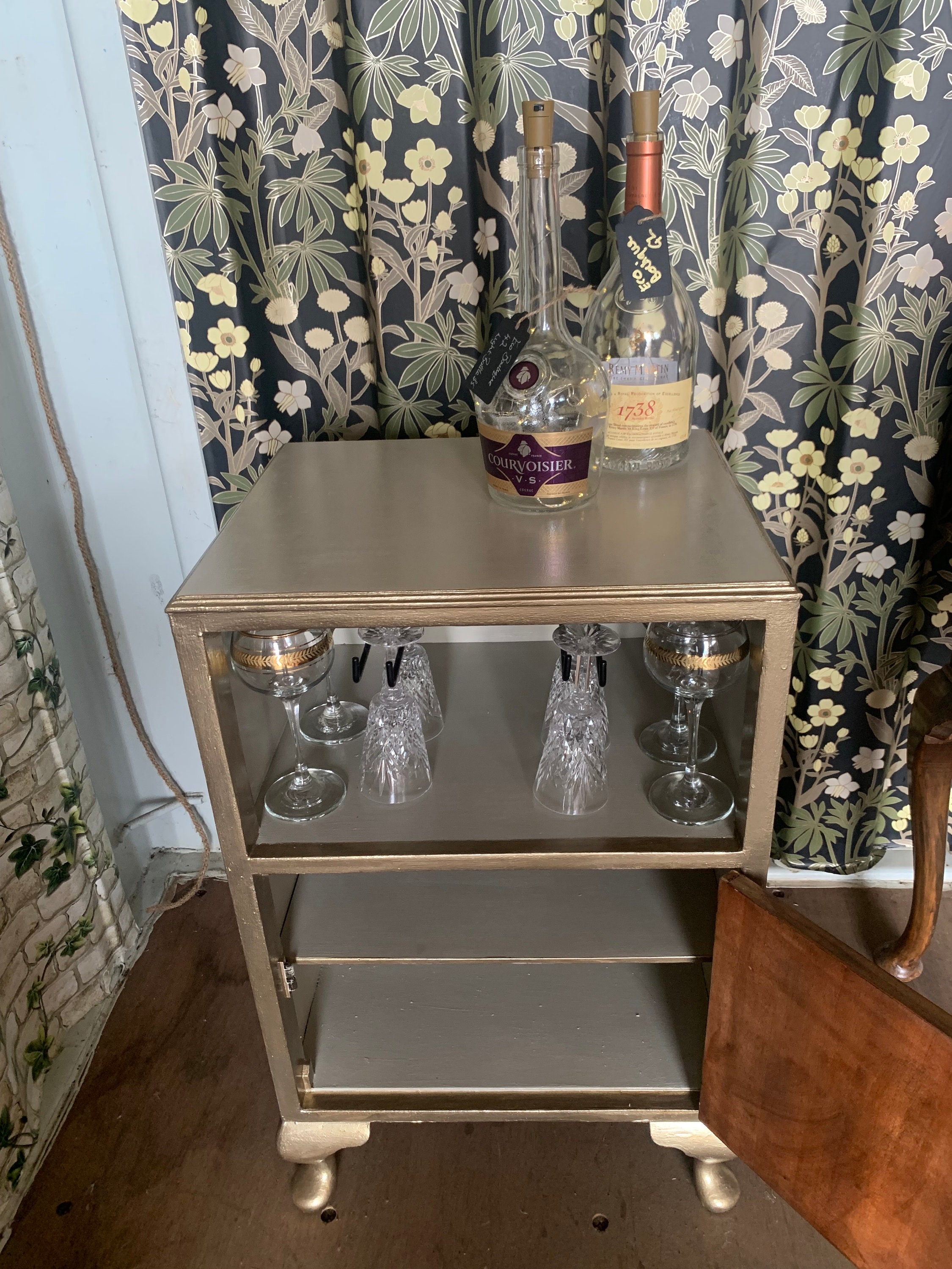Vintage Cabinet Gin Cabinet Etsy