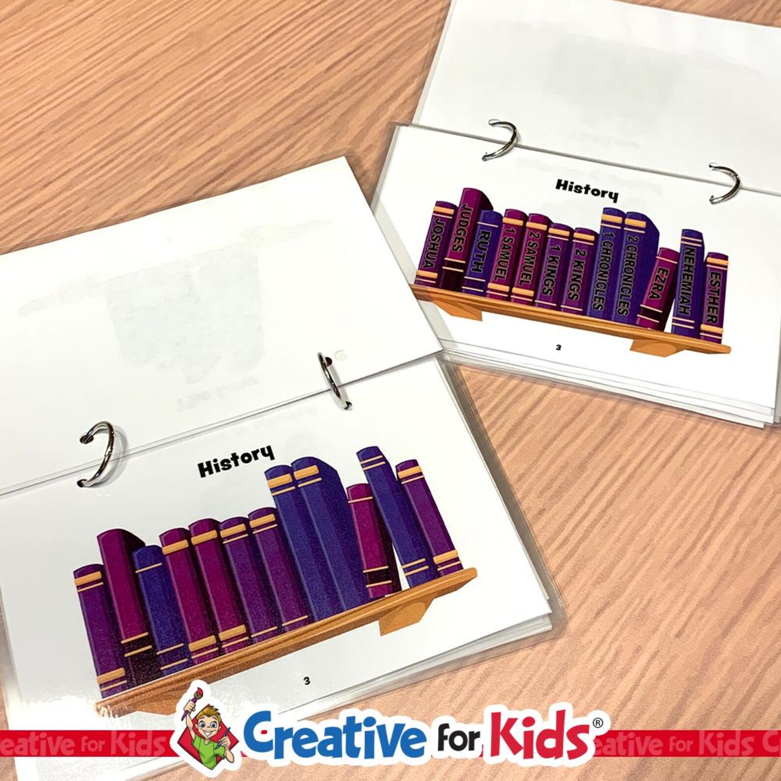 Books of the Bible Flip Book: Christian Homeschool Printable (PDF ...