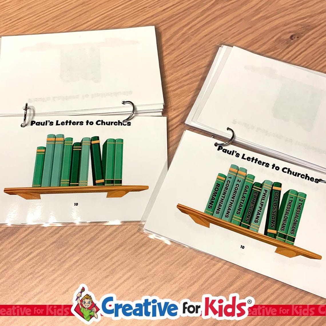 Books of the Bible Flip Book: Christian Homeschool Printable (PDF ...