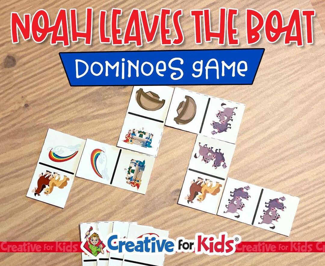 Noah's Ark Bible Game Printables: Sunday School Activities (digital ...
