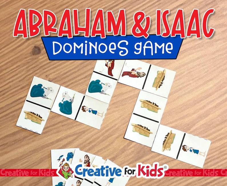 Abraham and Isaac Bible Game: Sunday School Printable (digital Download ...