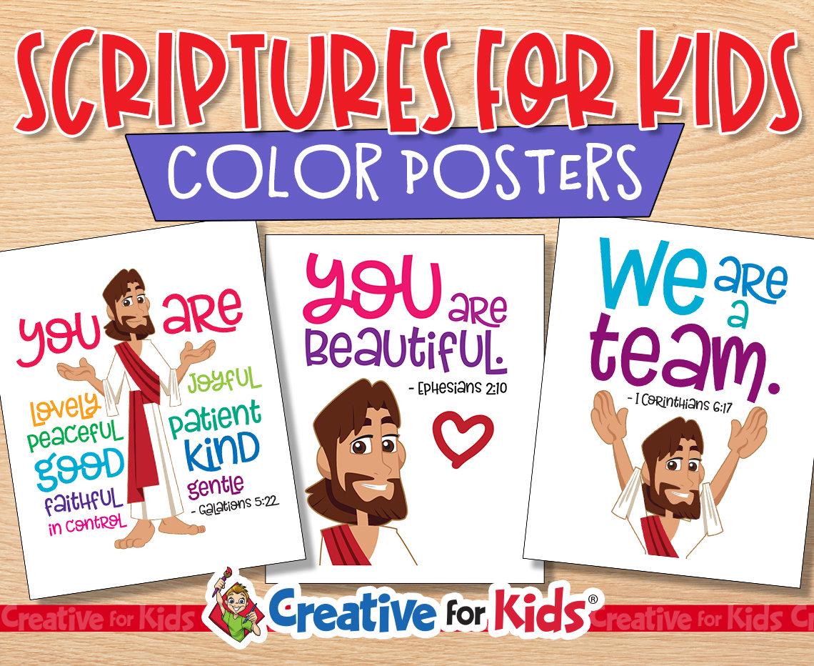 Jesus Bible Verse Flash Cards: Preschool Scripture Memory Printables ...