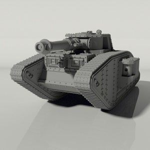 GRIM MKIV MARKADOR Heavy Battle Tank - Etsy