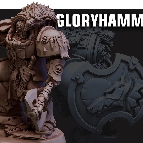 Space Wolf Stl - Etsy