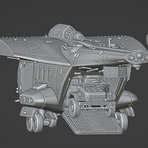 NFEYMA Valravn Assault Transport / Attack Airplane - Etsy