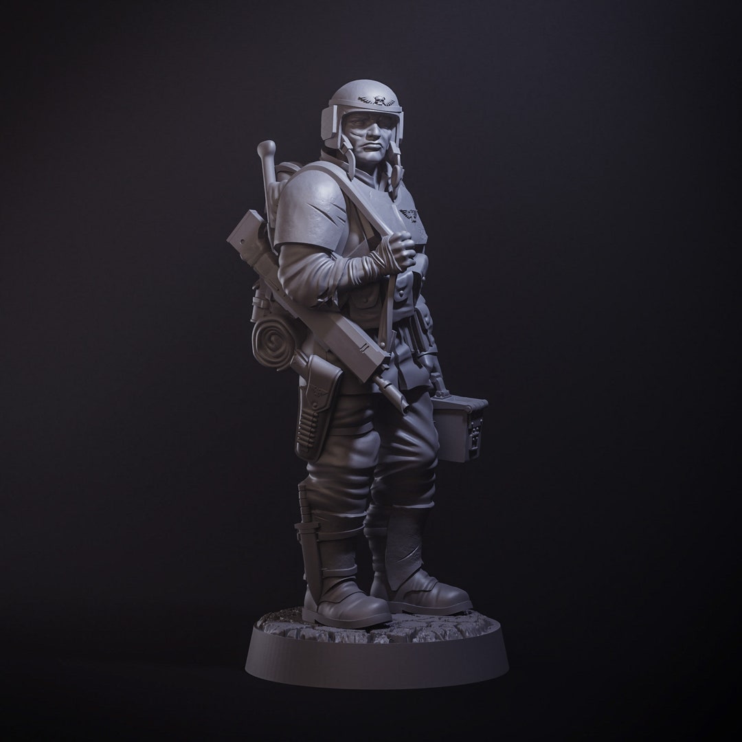 The Guardsman 1/24 (75mm) Scale - Etsy