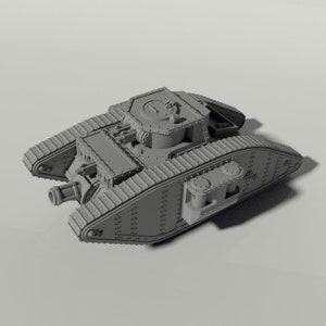 GRIM MKIV MARKADOR Heavy Battle Tank - Etsy
