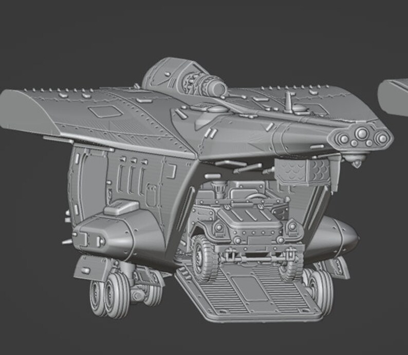 NFEYMA Valravn Assault Transport / Attack Airplane pre-order - Etsy