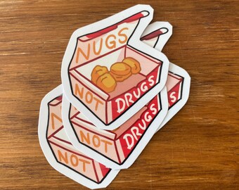 Chicken Nugs Sticker - Etsy