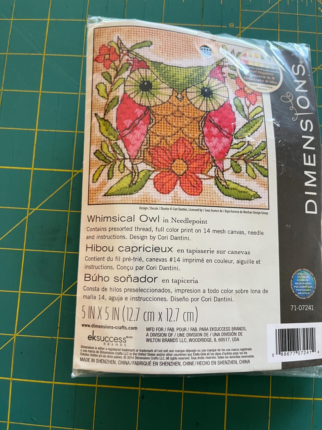 Dimensions Whimsical Owl in Needlepoint Kit 71-07241 - Etsy