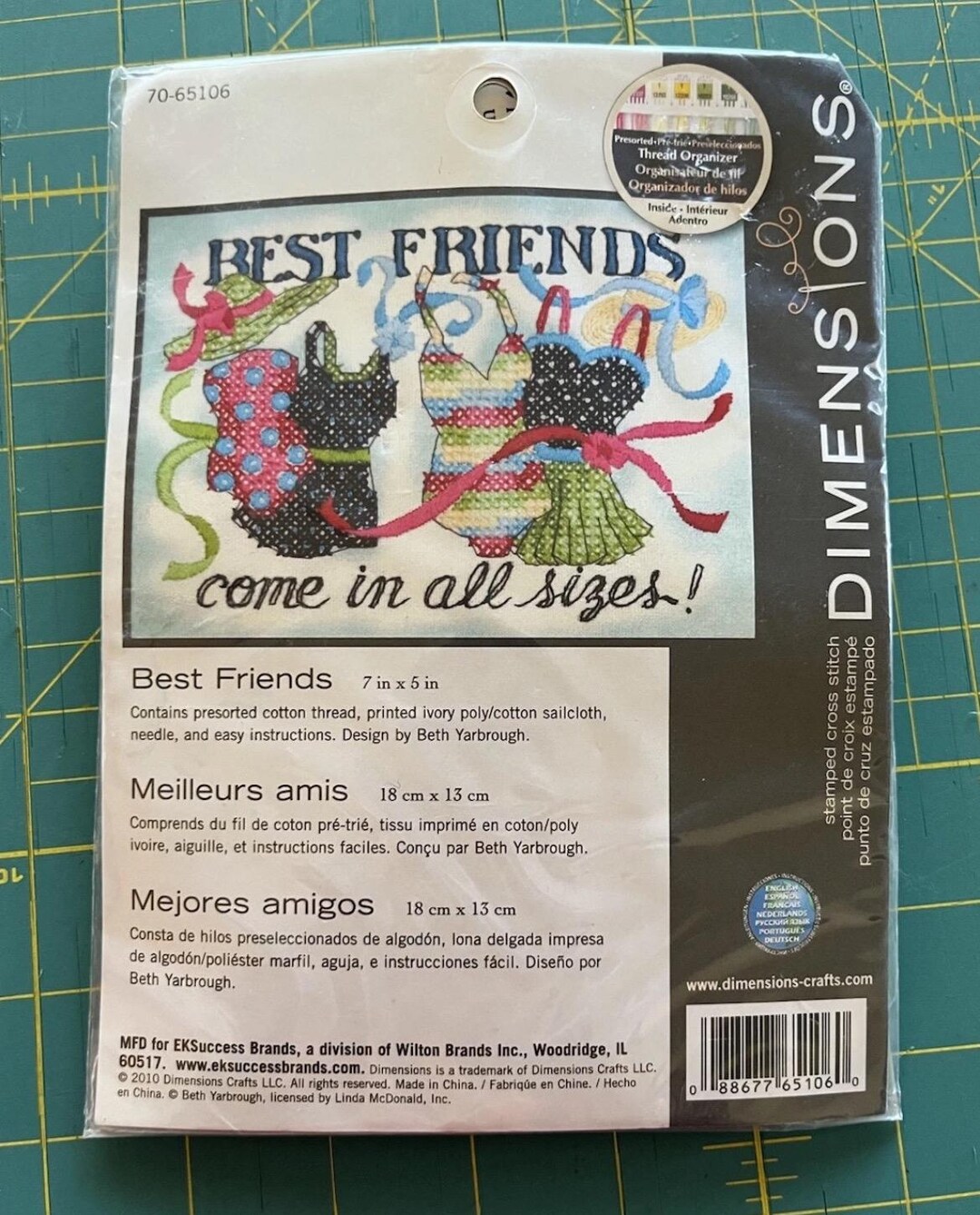 Friends Counted Cross Stitch Kit - Dimensions 7" X 5" - Etsy