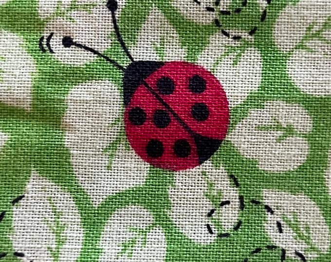 Ladybug Fabric Charms by Patty Reed Designs Lori Campbell La Di Draw ...