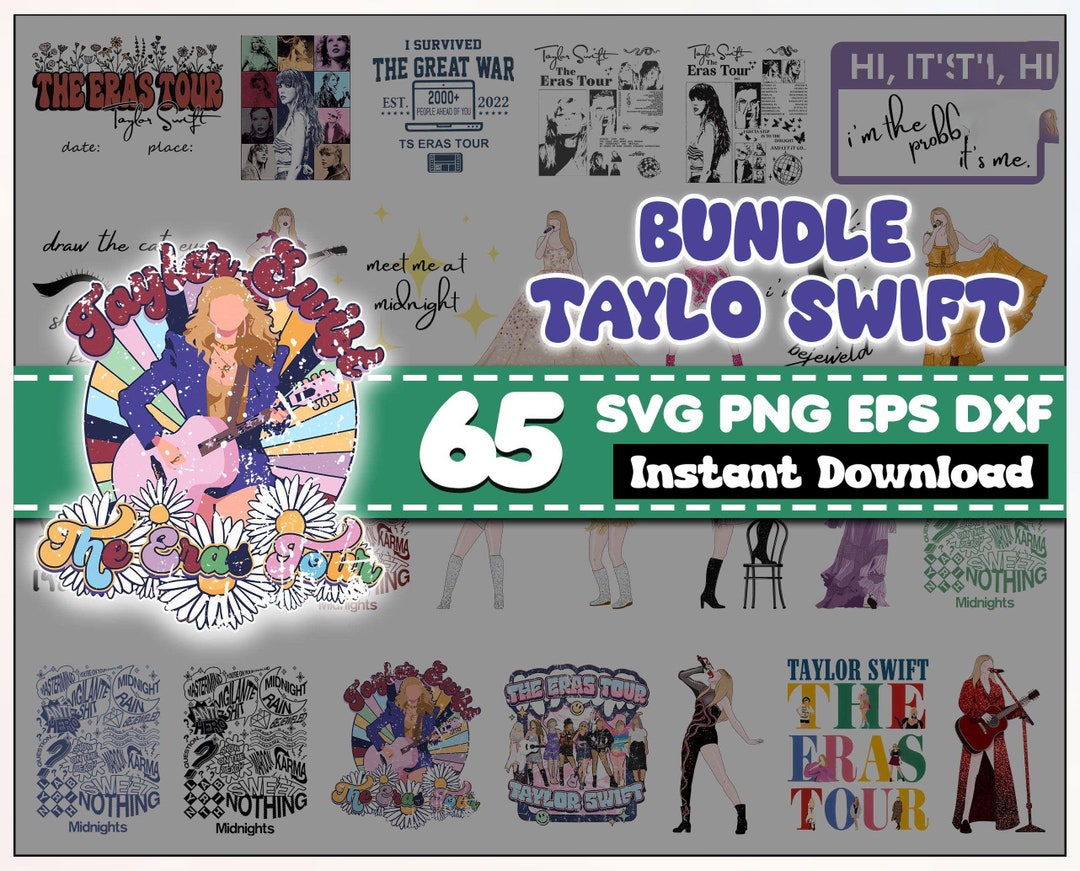 Taylor Swift Bundle Png Svg Eps, Designs Tayswift Bundle, Taylors ...