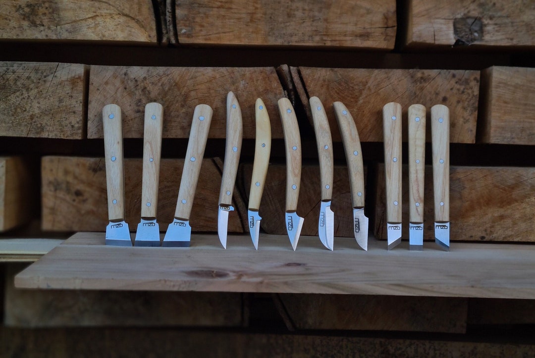 Chip Carving Set of 11, Woodworker Gift, Christmas Gift - Etsy