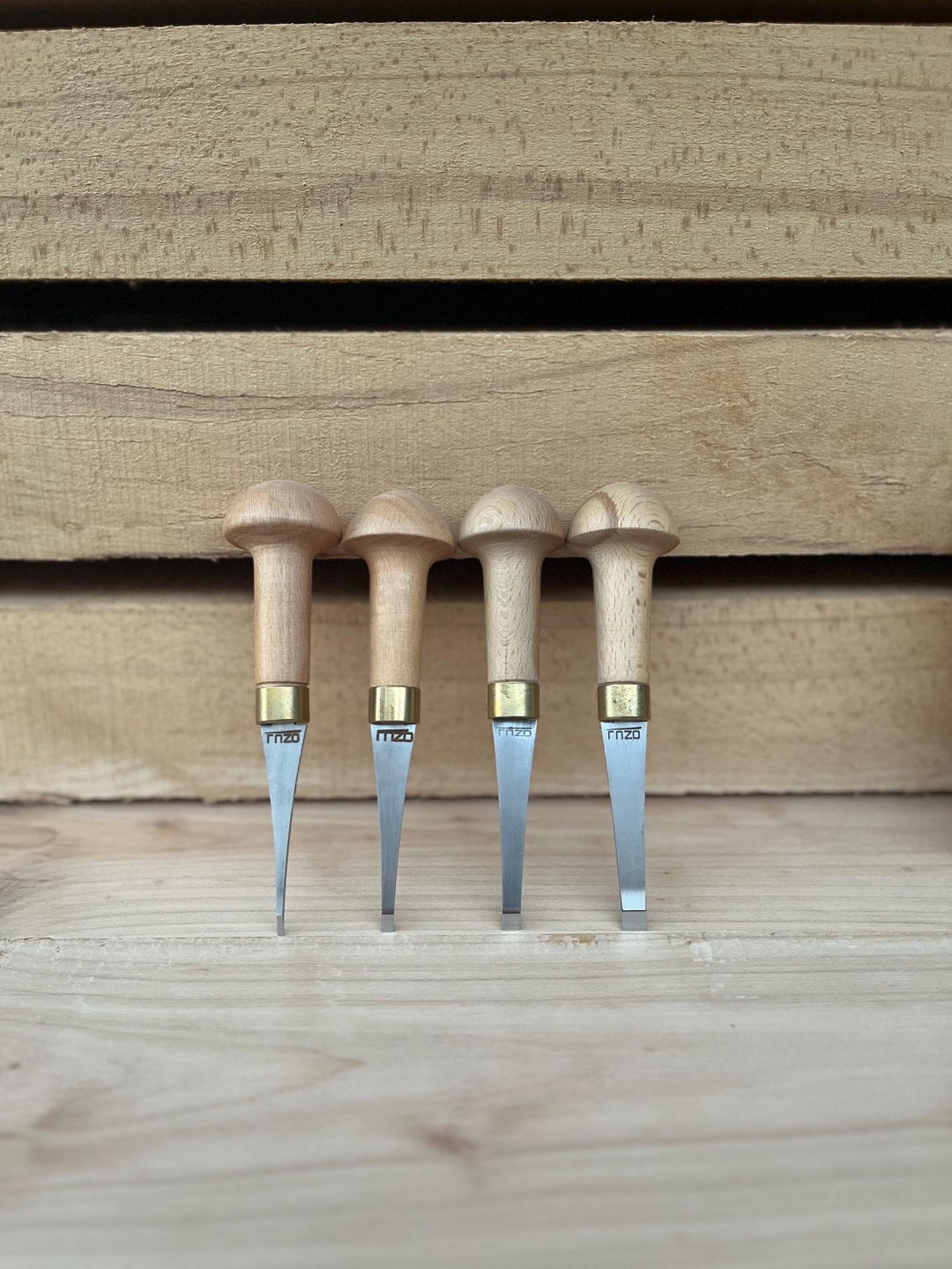 Handmade Palm Micro Chisel Set of 4, Woodworker Gift, Christmas Gift - Etsy