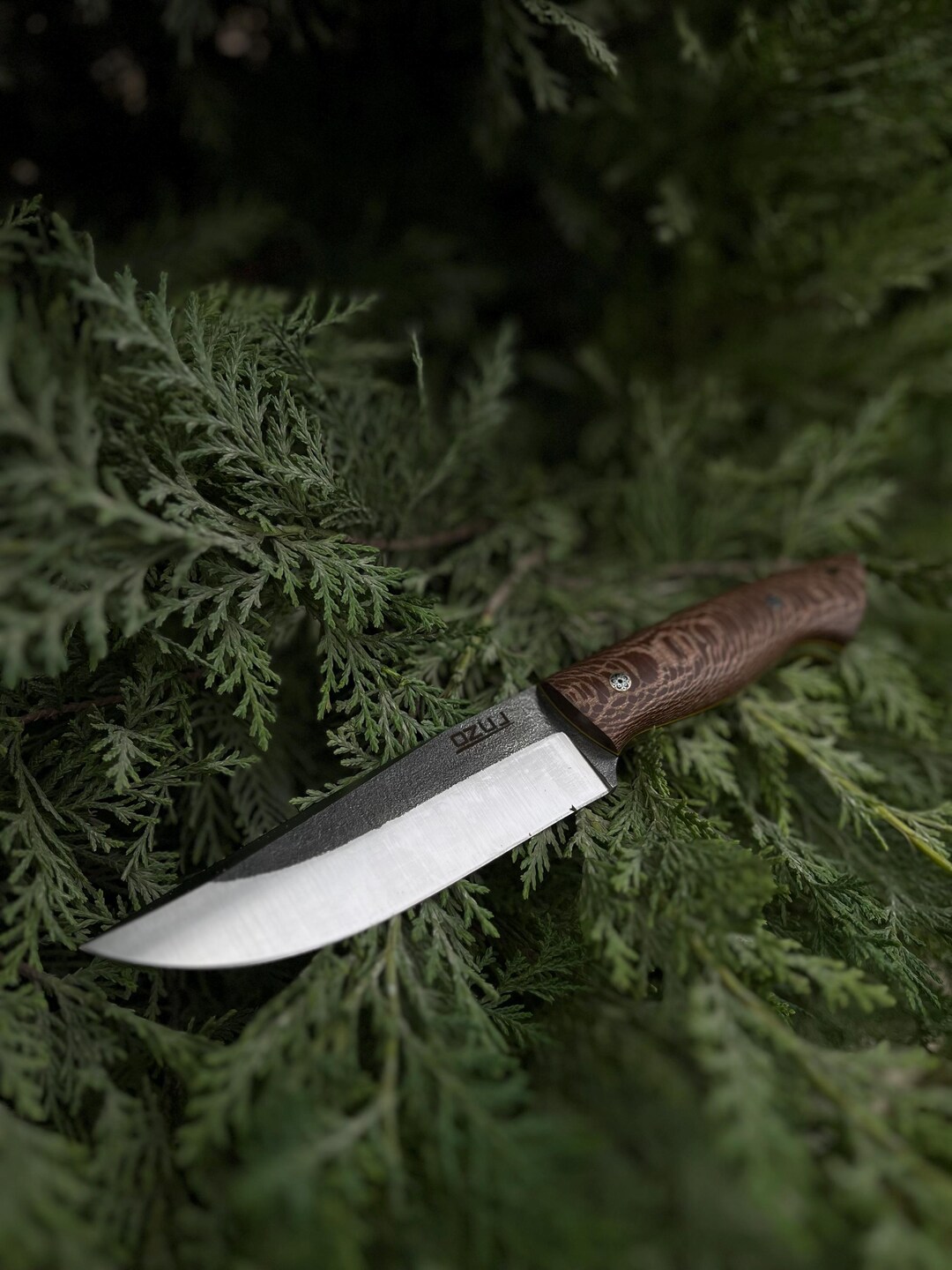 Maple Stabilized M398 (super Steel) Knife, Gift for Him, Christmas Gift ...