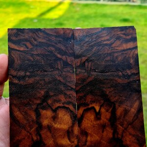 Turkish Walnut Burl High Figured Walnut Knife Maker Gift - Etsy