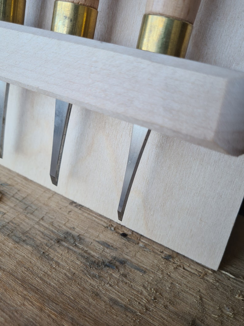 Handmade Palm Micro Chisel Set of 4 Woodworker Gift - Etsy